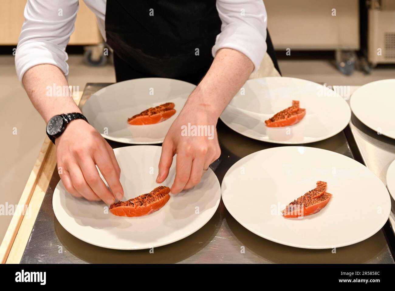 Cook fillet hi-res stock photography and images - Alamy