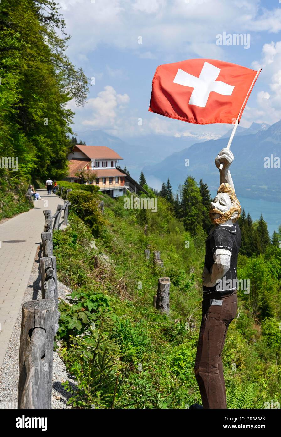 Interlaken switzerland statue hi-res stock photography and images - Alamy