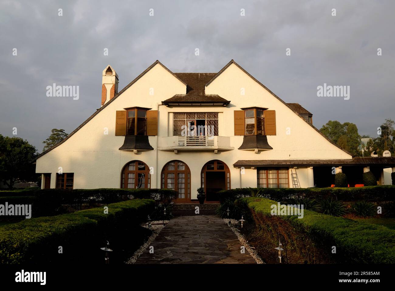 Rwanda. Gisenyi. traditional house Stock Photo - Alamy