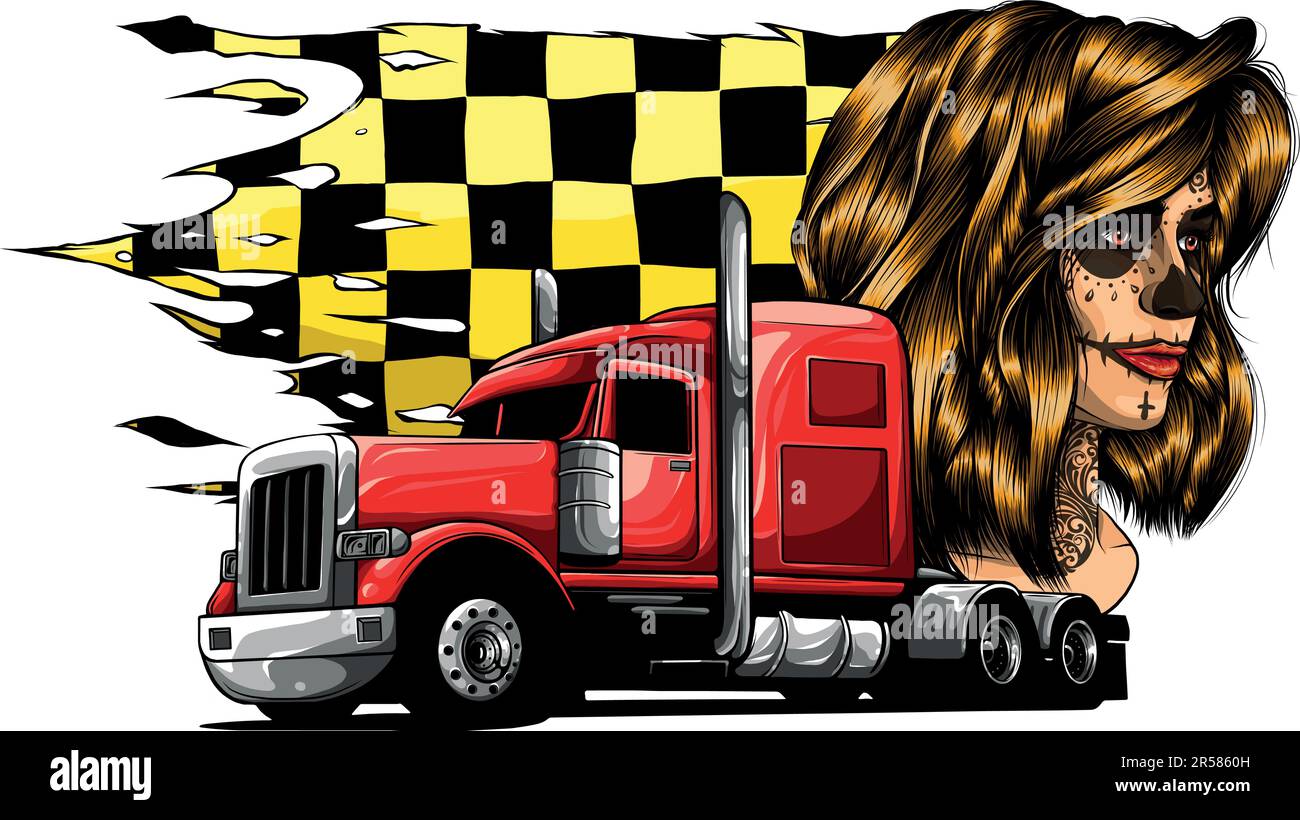Semi Truck Girls