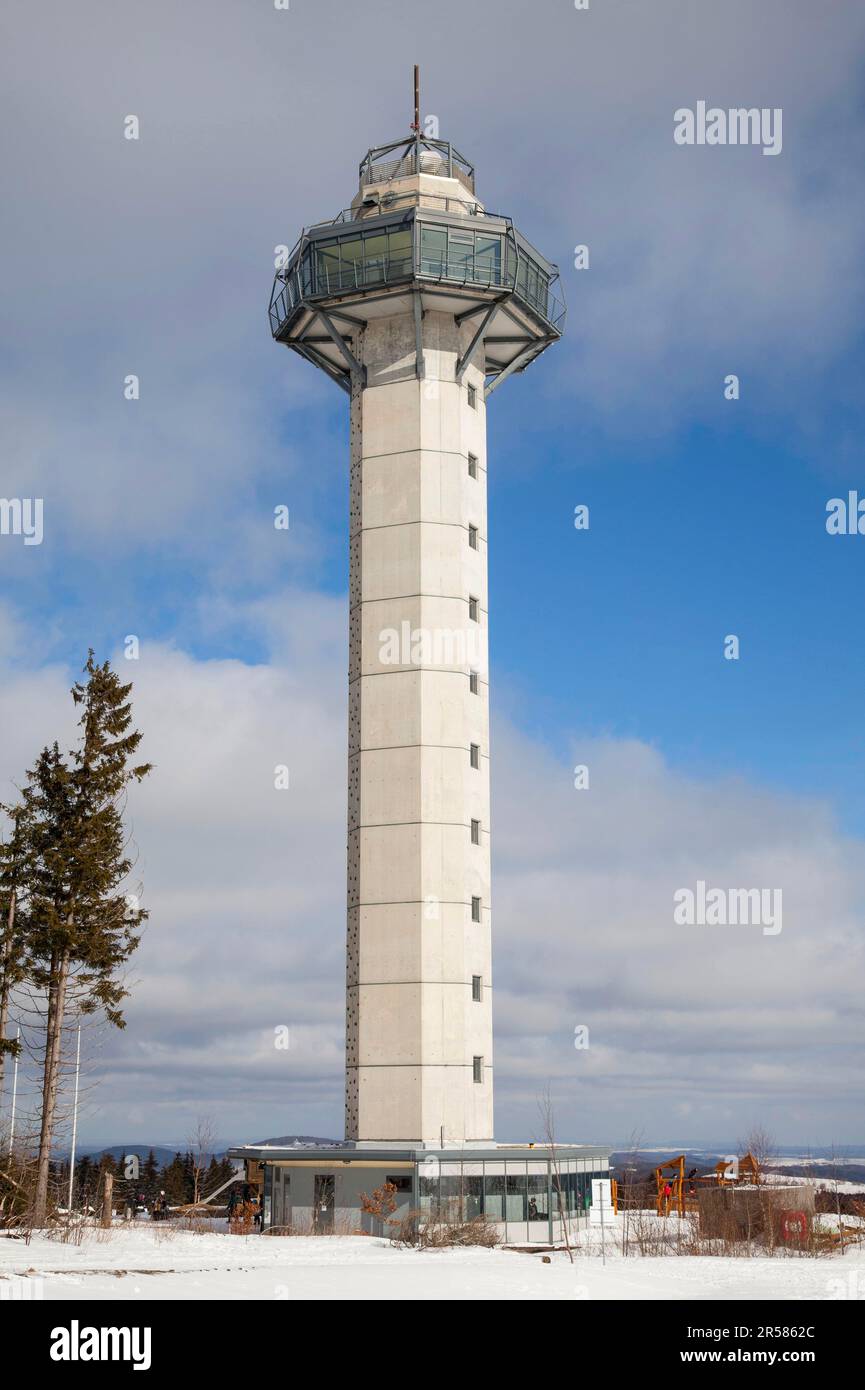 Observation tower, Hochheideturm, Ettelsberg, Willingen, Waldecker Land ...