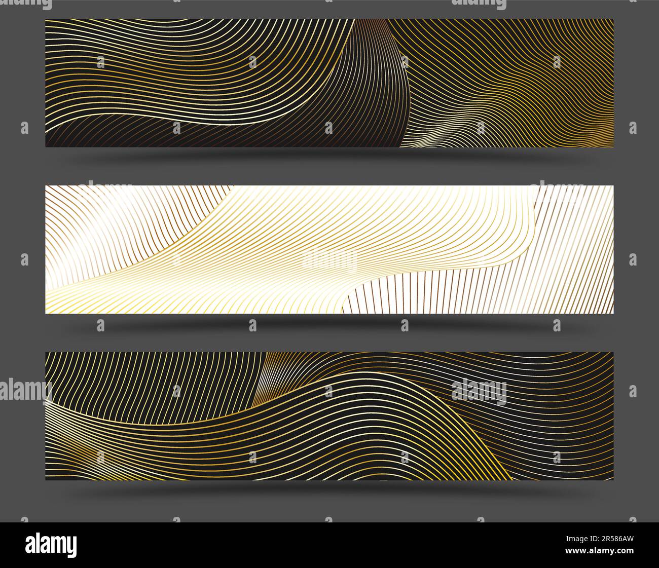 Linear background. A set of colored backgrounds for websites, apps and ...