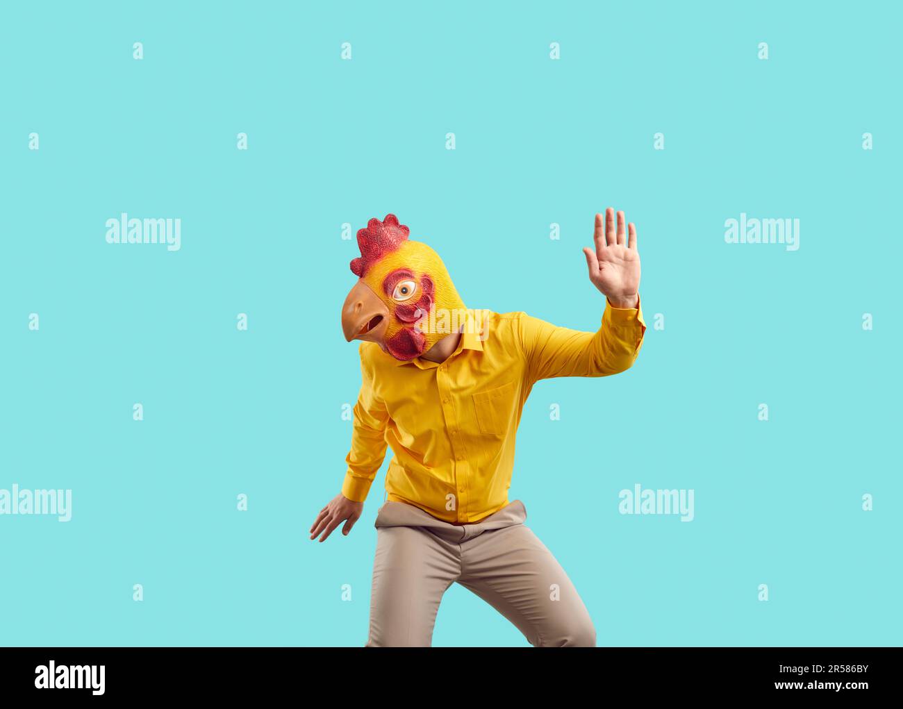 Guy chicken dance hi-res stock photography and images - Alamy