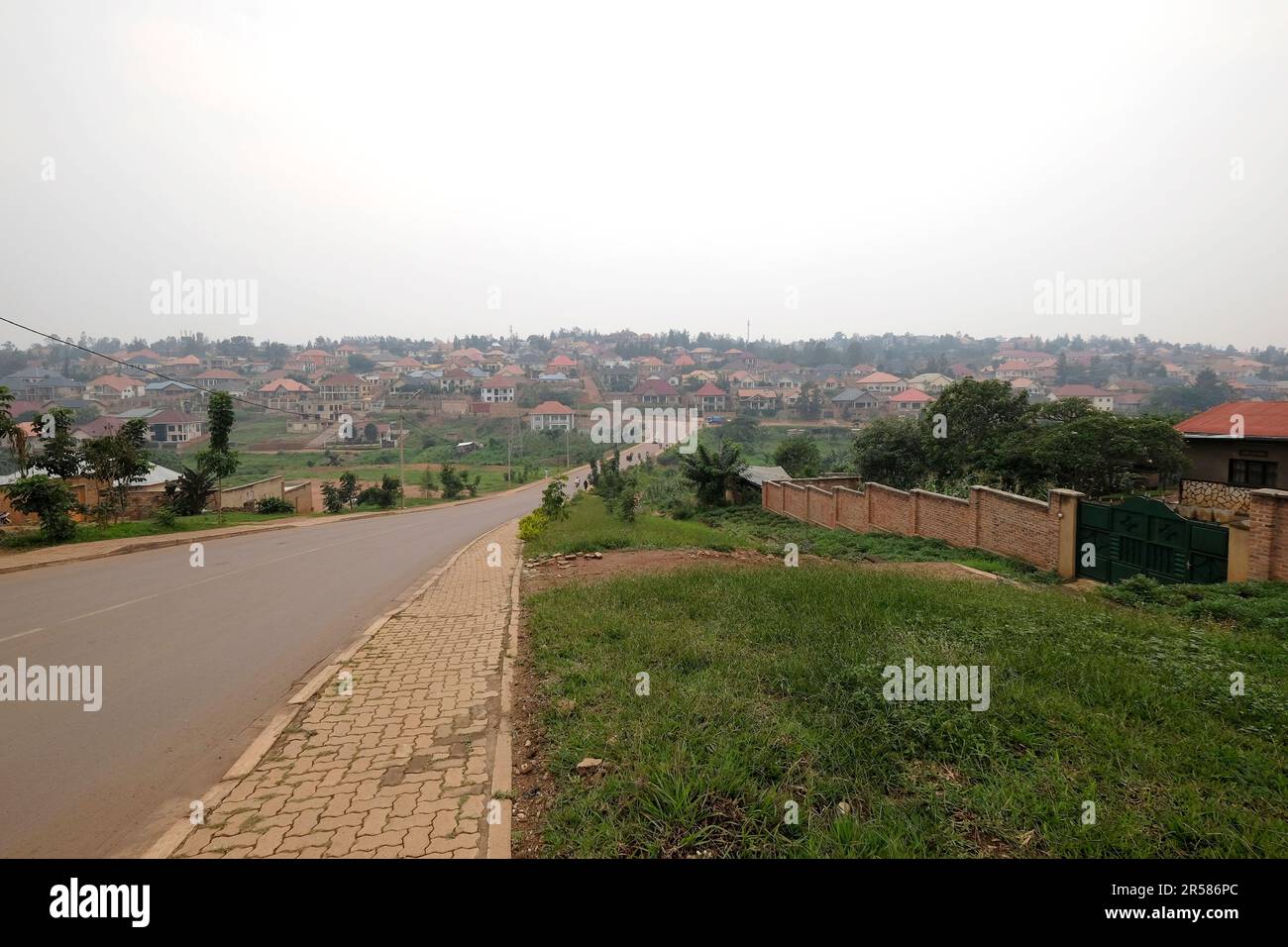 Rwanda. Kigali. road Stock Photo - Alamy