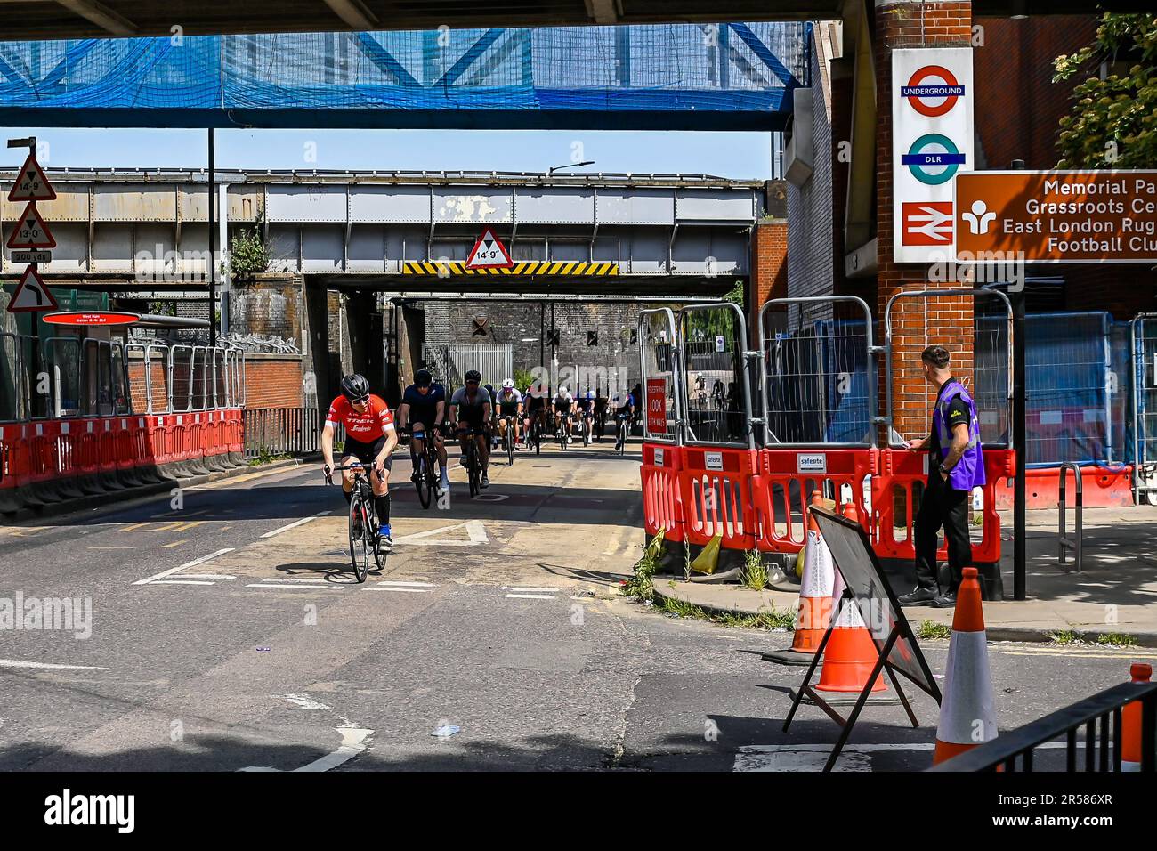 Ford RideLondon, London to Essex Stock Photo - Alamy
