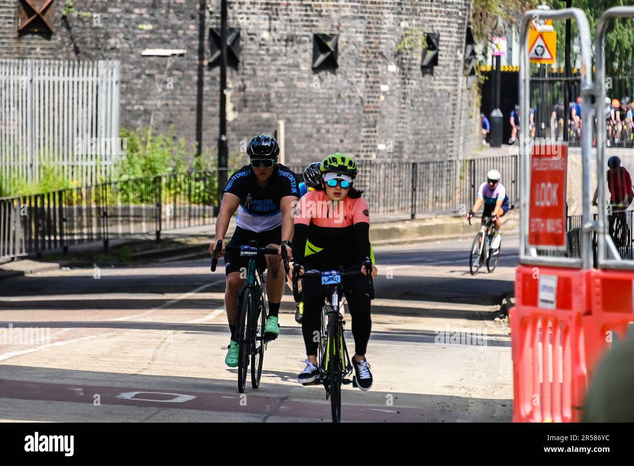 Ford RideLondon, London to Essex Stock Photo - Alamy