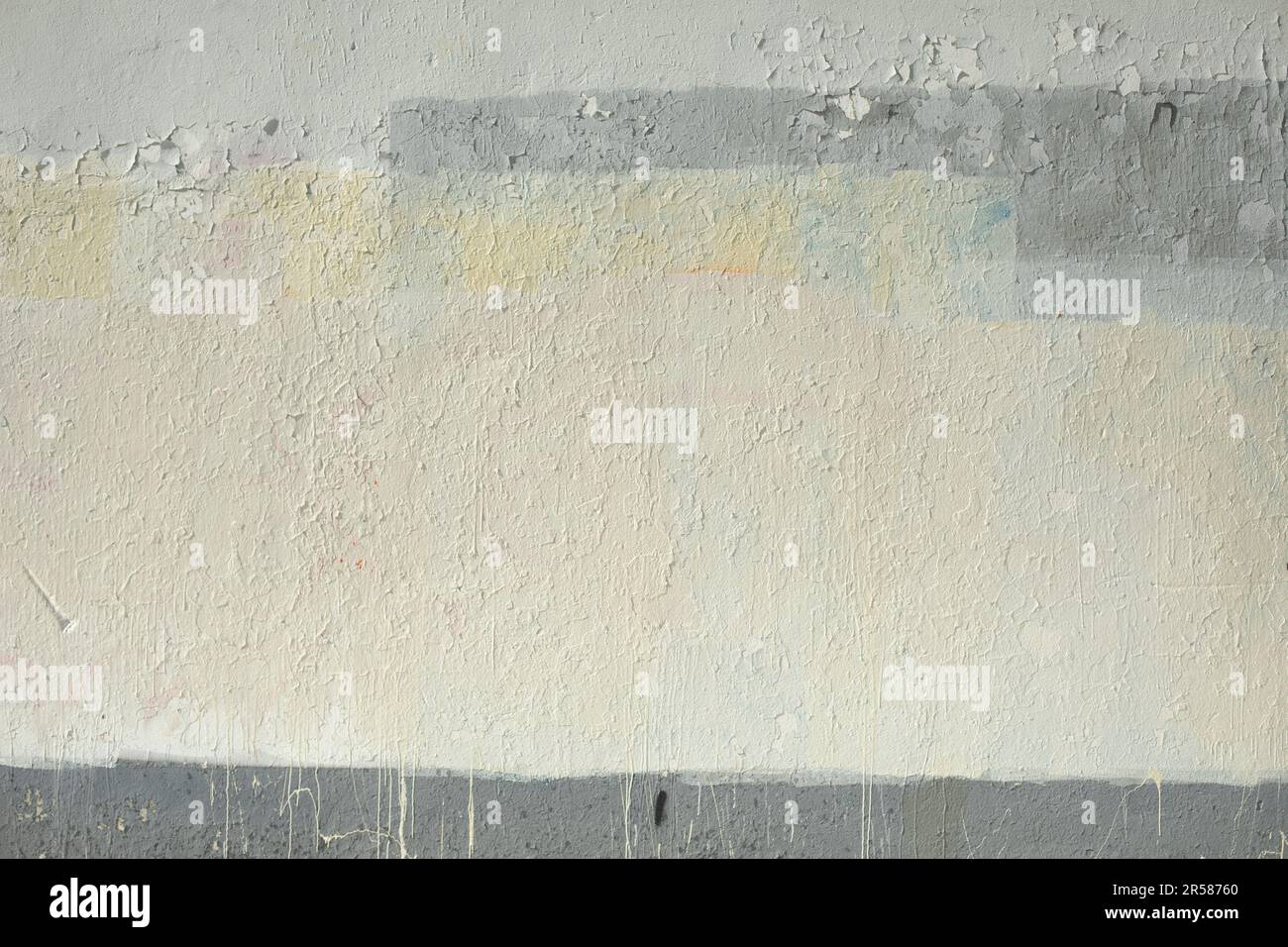 Texture of wall. Old paint on wall. Surface details. Badly made wall ...