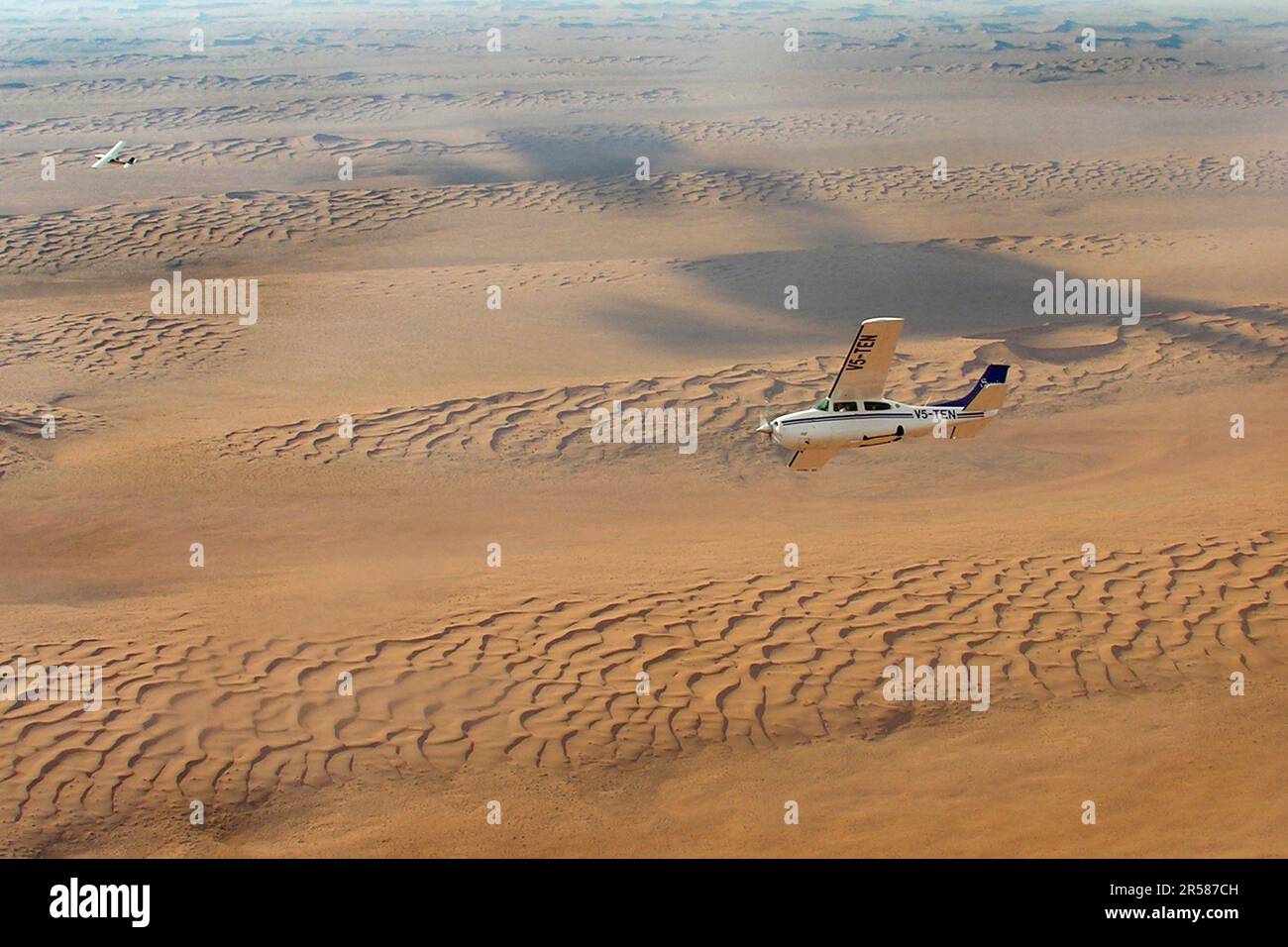 Aerial view. namib desert. Namibia Stock Photo - Alamy