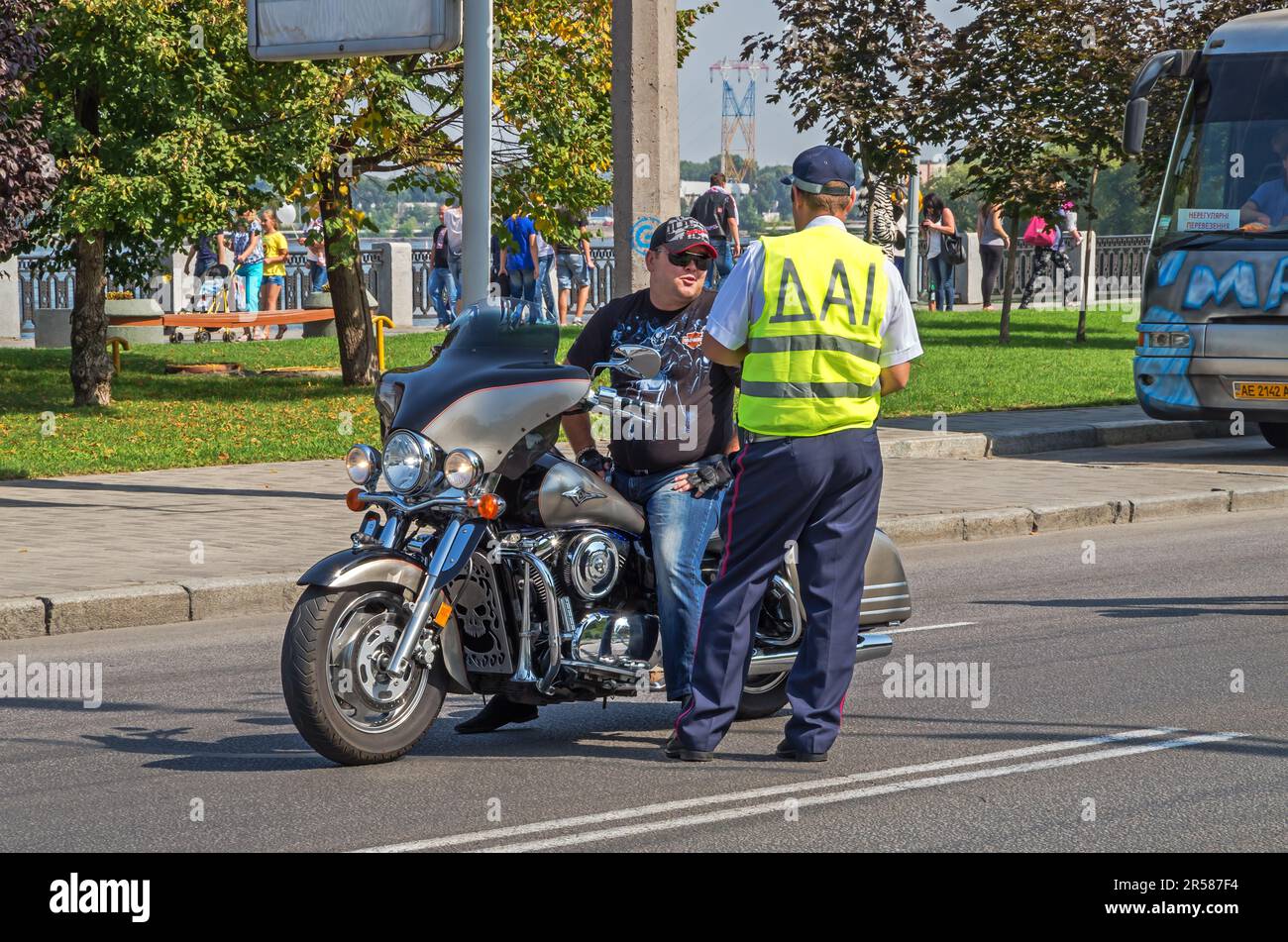 Biker patrol hi-res stock photography and images - Alamy