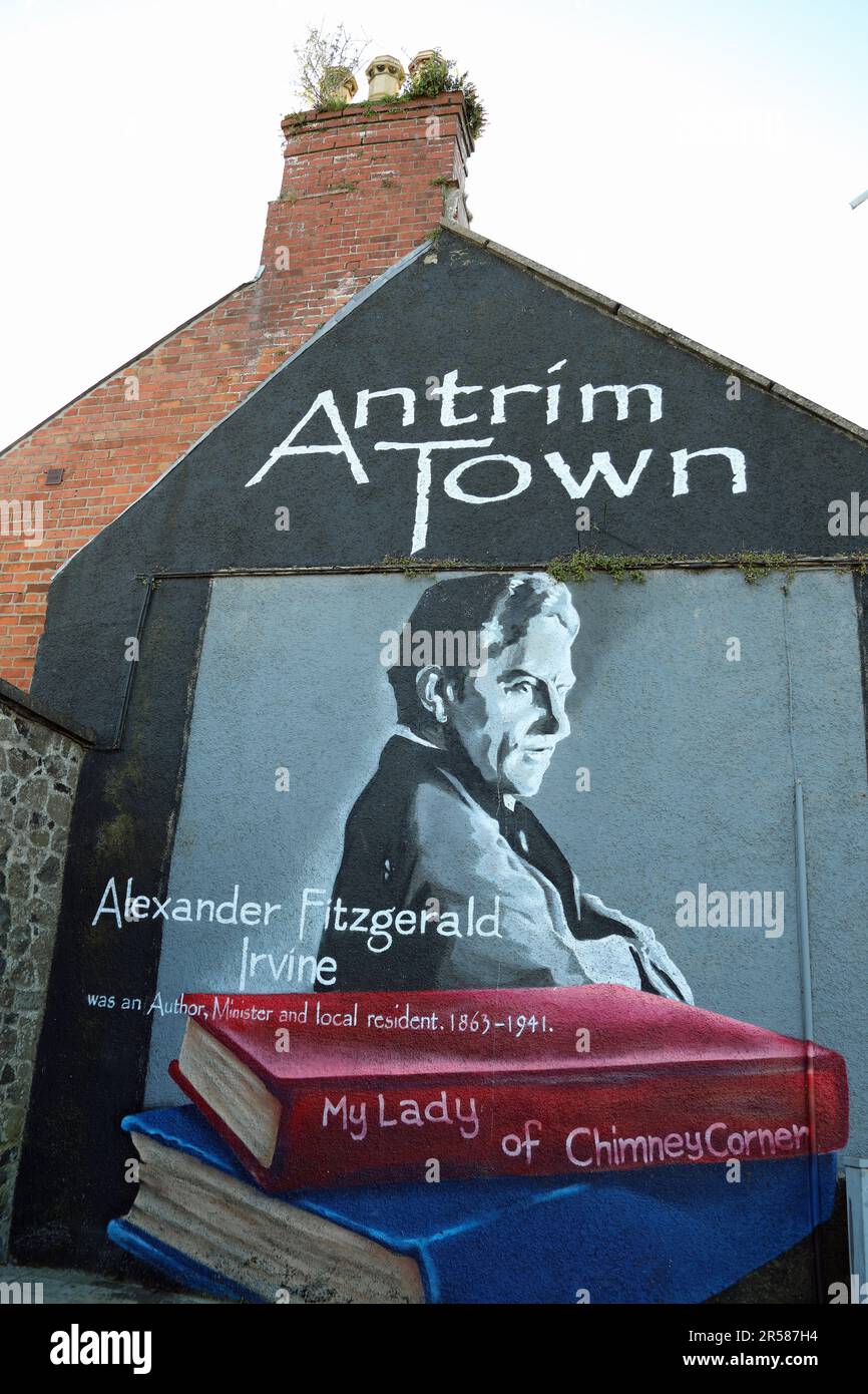Antrim town street hi-res stock photography and images - Alamy