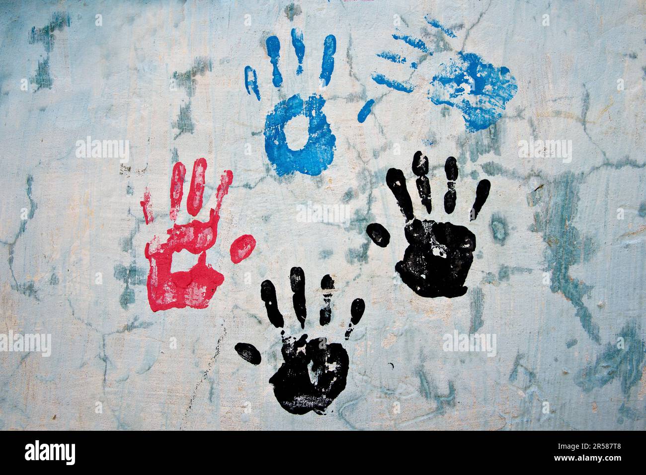 Morocco. Fes. murals Stock Photo - Alamy