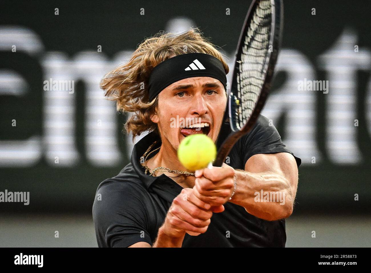 Paris, France, France. 1st June, 2023. Alexander ZVEREV of Germany during the fifth day of ...