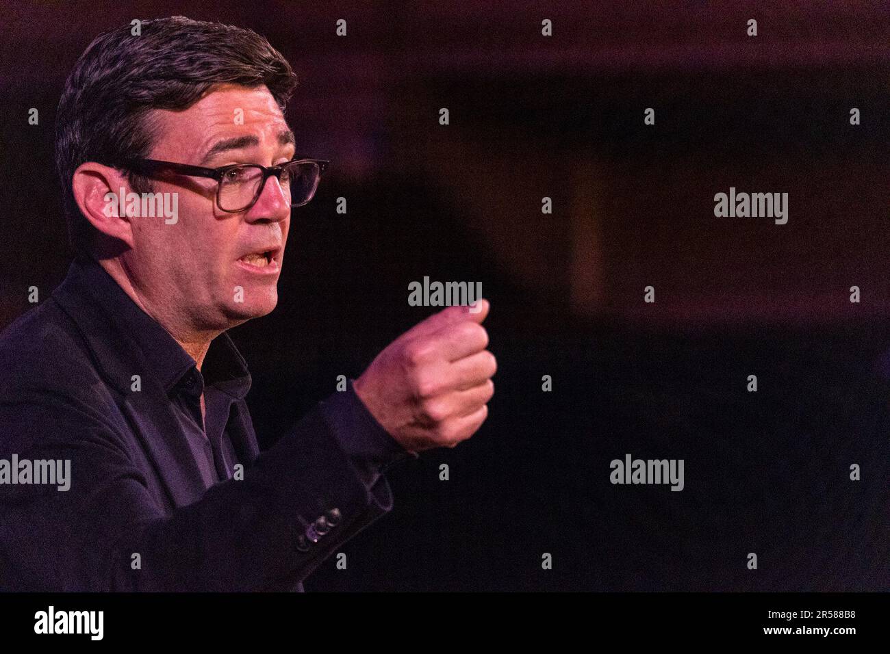 Andy burnham 2023 hi-res stock photography and images - Alamy