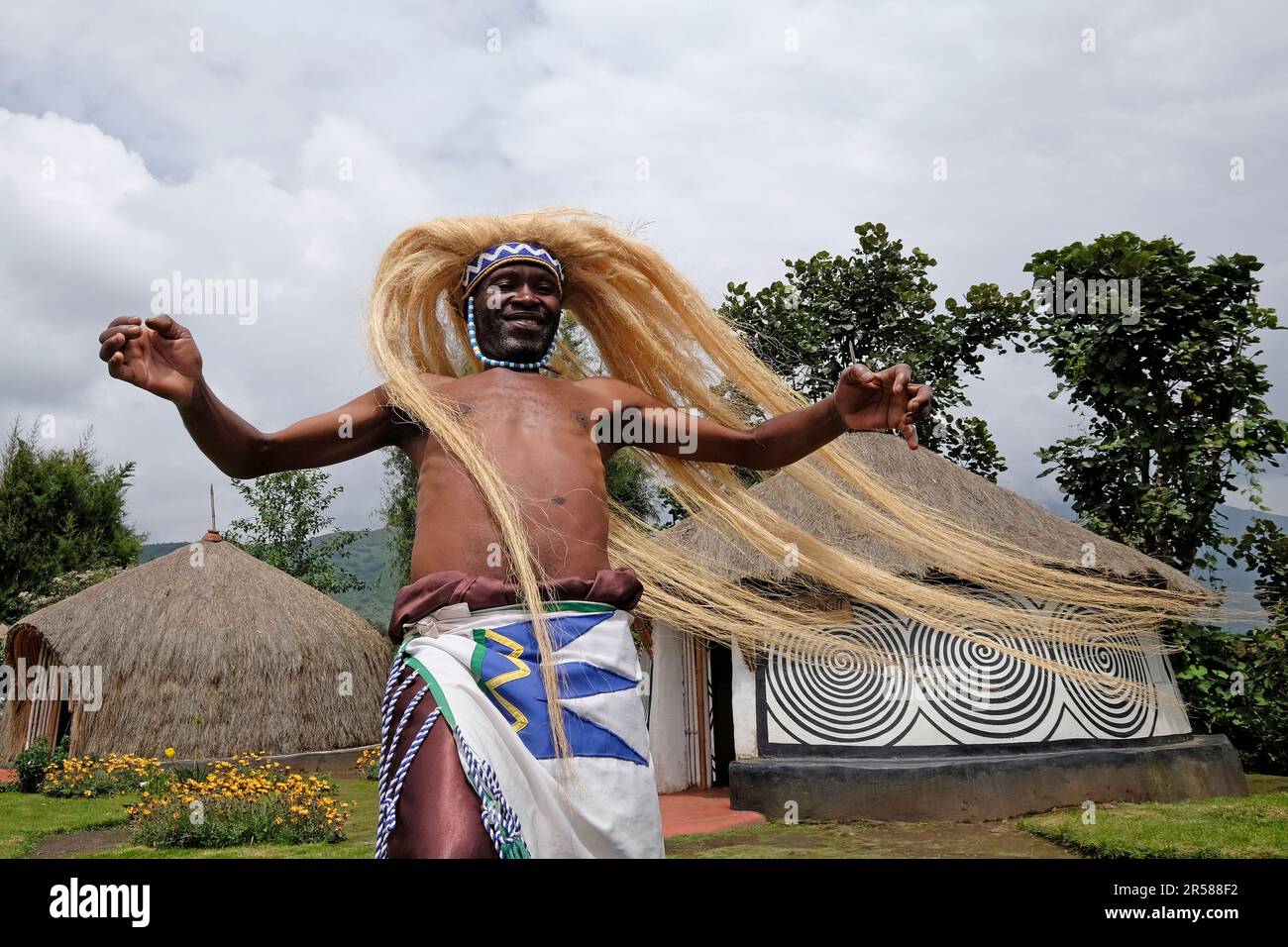 Rwanda. Ruhengeri. Musanze. Iby'Iwacu Cultural village Stock Photo - Alamy