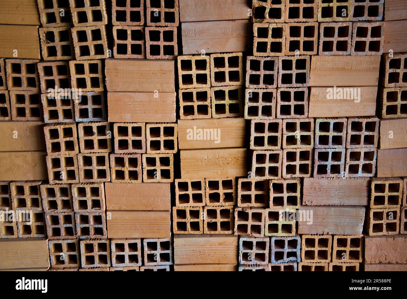 Brick factory. Mekong delta. Vietnam Stock Photo - Alamy
