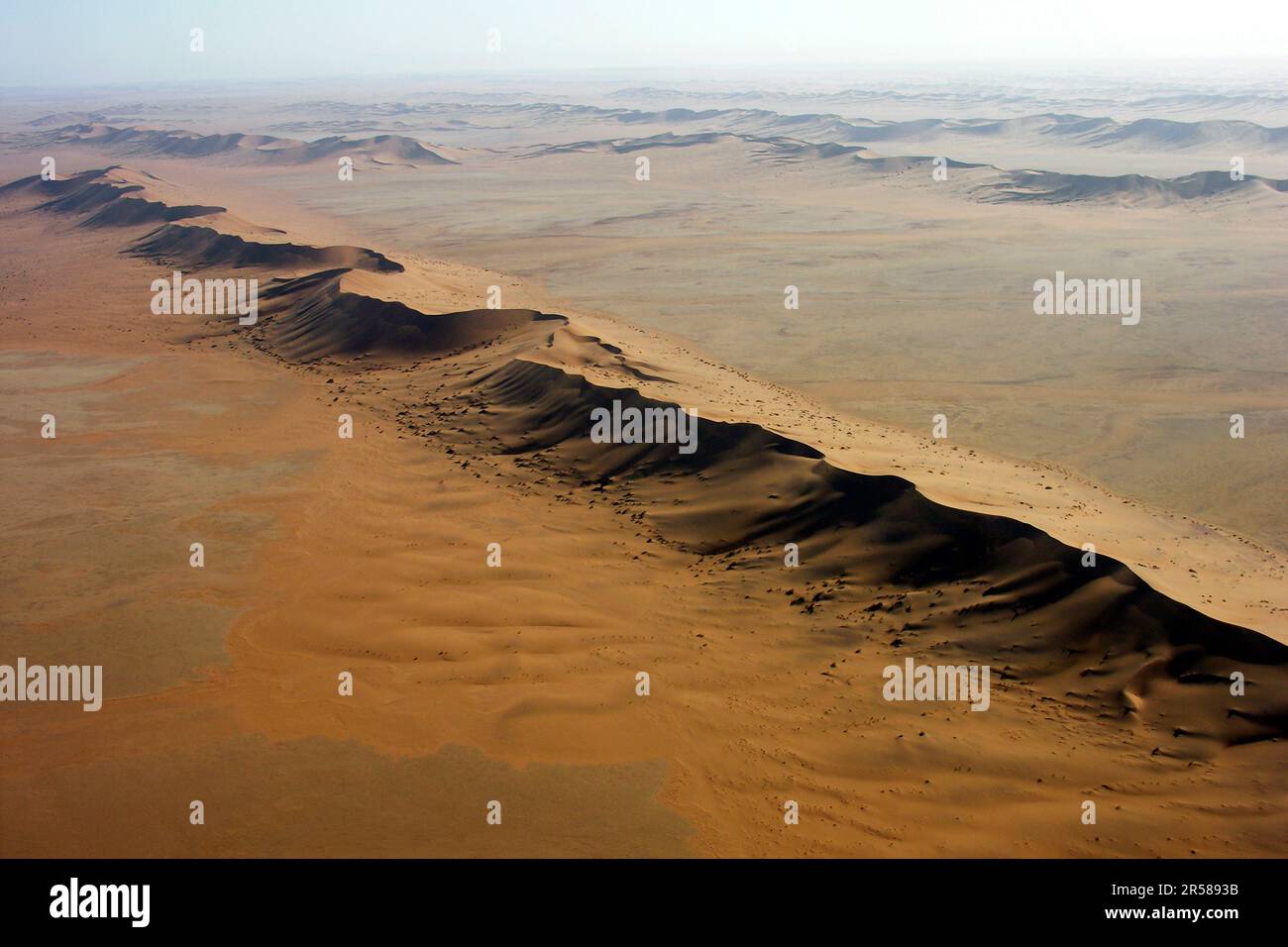 Aerial view. namib desert. Namibia Stock Photo - Alamy