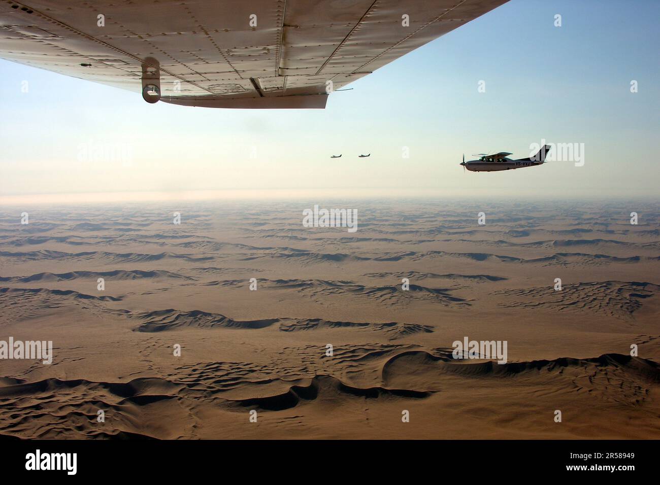 Aerial view. namib desert. Namibia Stock Photo - Alamy