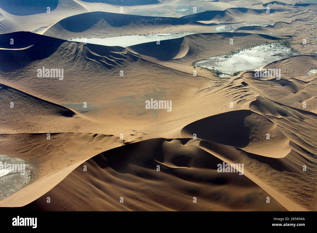 Aerial view. namib desert. Namibia Stock Photo - Alamy