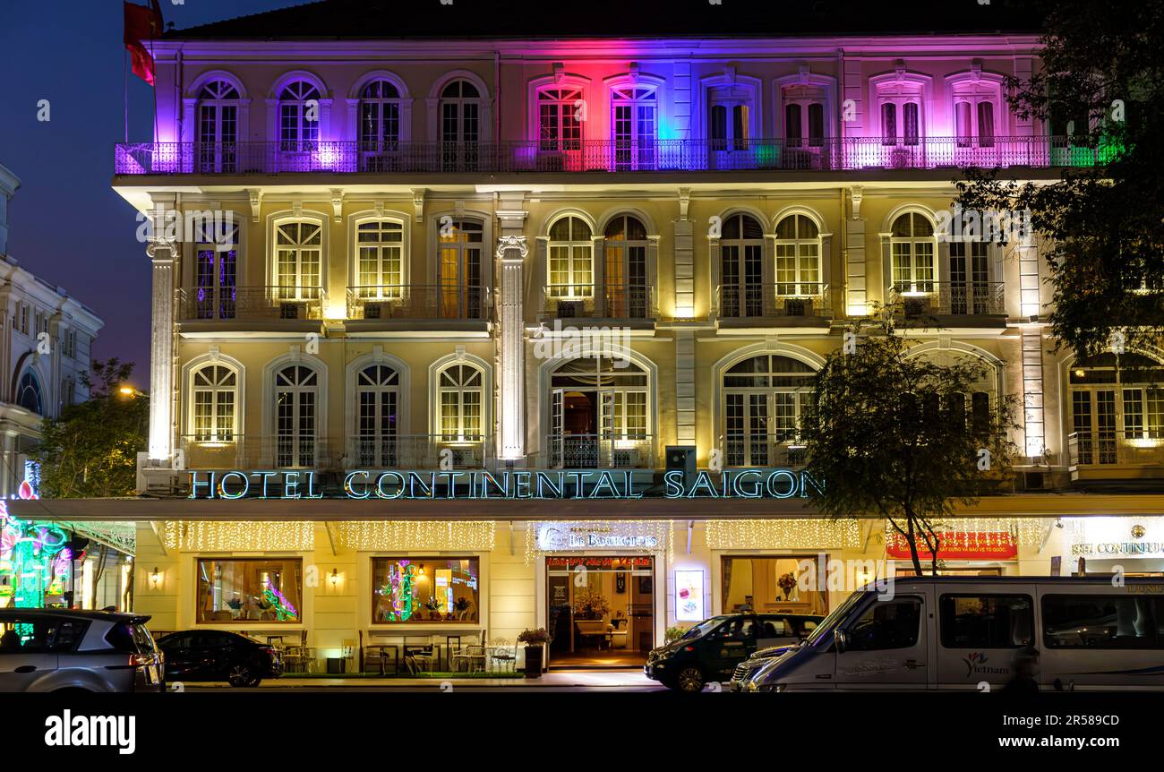 Continental Hotel, Saigon, Vietnam Stock Photo - Alamy