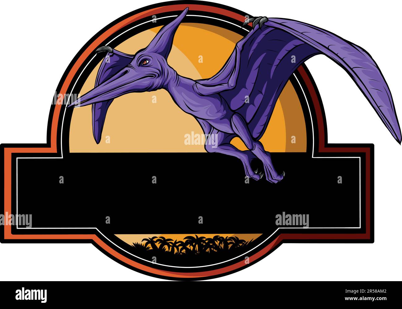 pterodactyl for logo identity. Dino animal mascot concept for ...