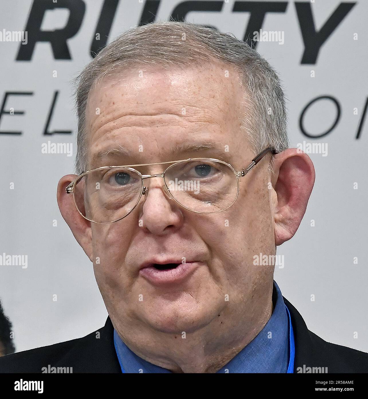 BURLINGTON, KANSAS - FEBRUARY 20, 2023 Tim Carty the Founder and Lead ...