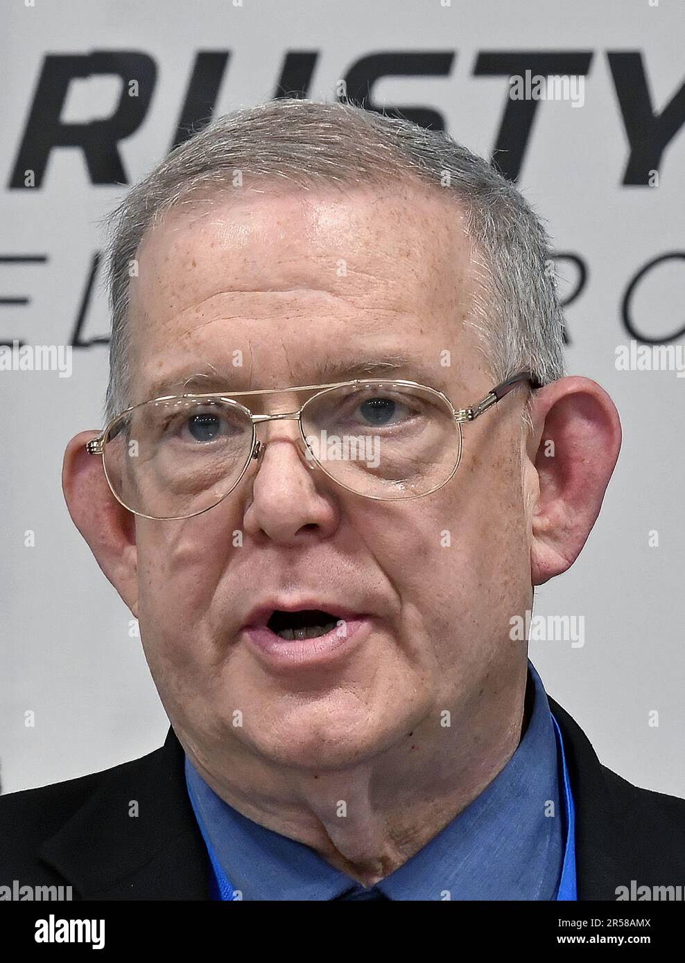 BURLINGTON, KANSAS - FEBRUARY 20, 2023 Tim Carty the Founder and Lead ...