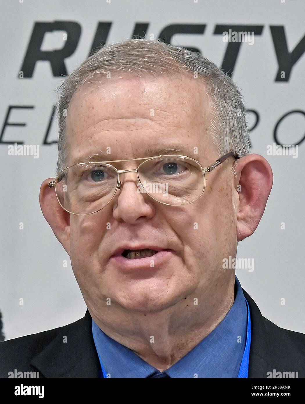 BURLINGTON, KANSAS - FEBRUARY 20, 2023 Tim Carty the Founder and Lead ...