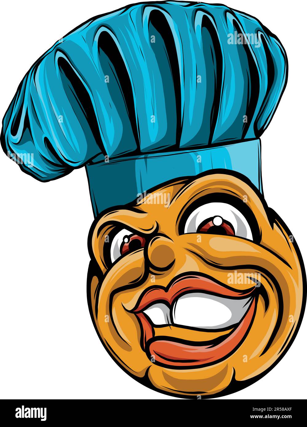 Smiley in chefs hat art hi-res stock photography and images - Alamy