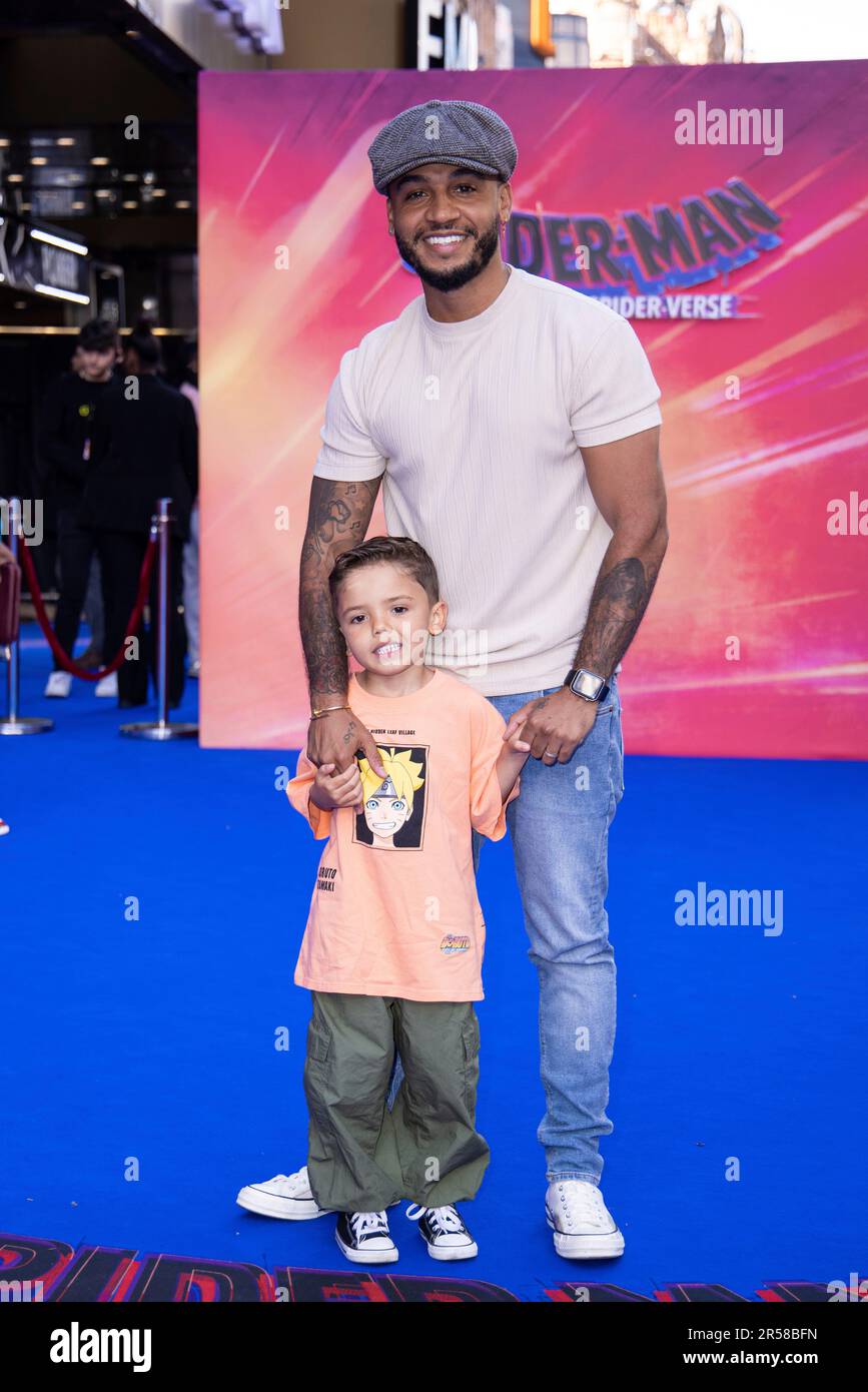 Grayson Merrygold and Aston Merrygold pose for photographers upon ...