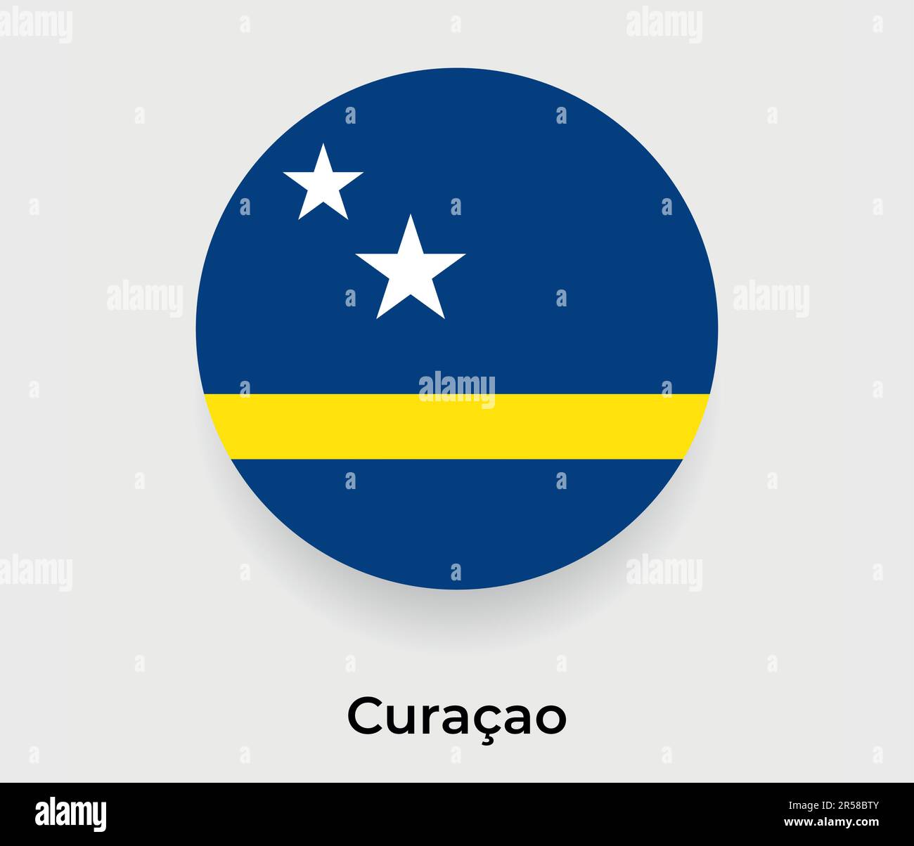 Curacao icon hi-res stock photography and images - Alamy