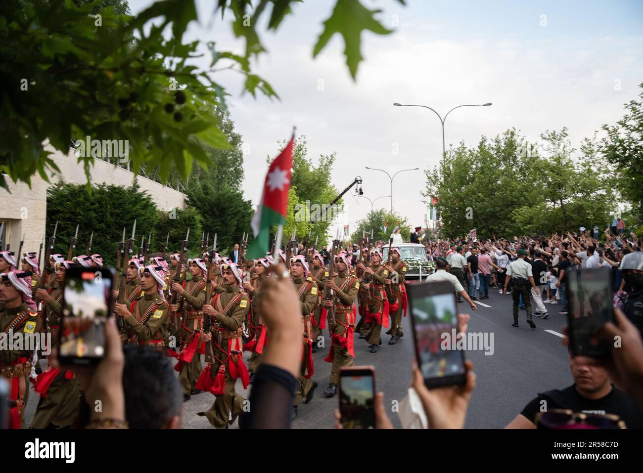 Amman, Jordan - 1 June 2023: Wedding of Jordan's Crown Prince Hussein ...