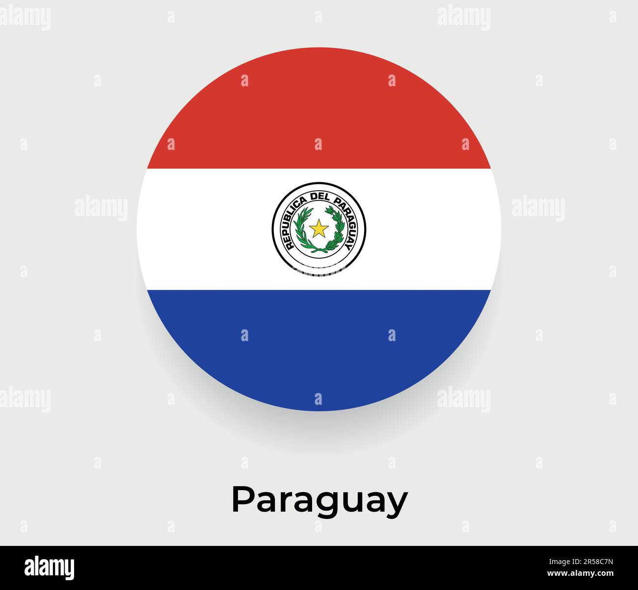 Paraguay badge hi-res stock photography and images - Alamy