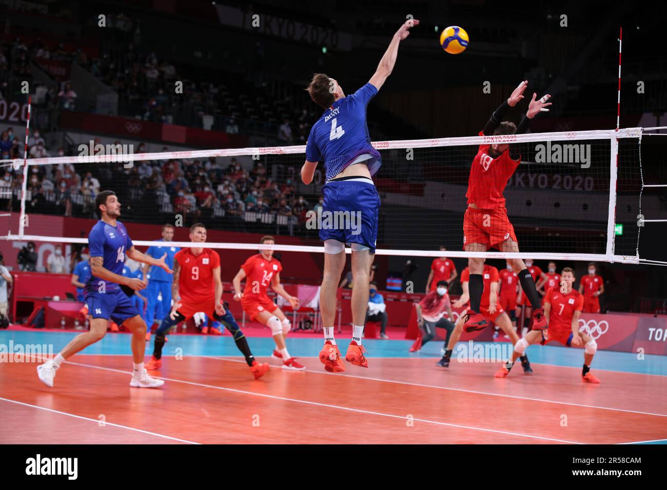 AUG 7, 2021 - Tokyo, Japan: Jean PATRY #4 of Team France in the ...