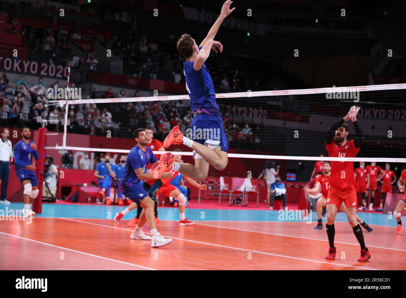 AUG 7, 2021 - Tokyo, Japan: Jean PATRY #4 of Team France in the ...