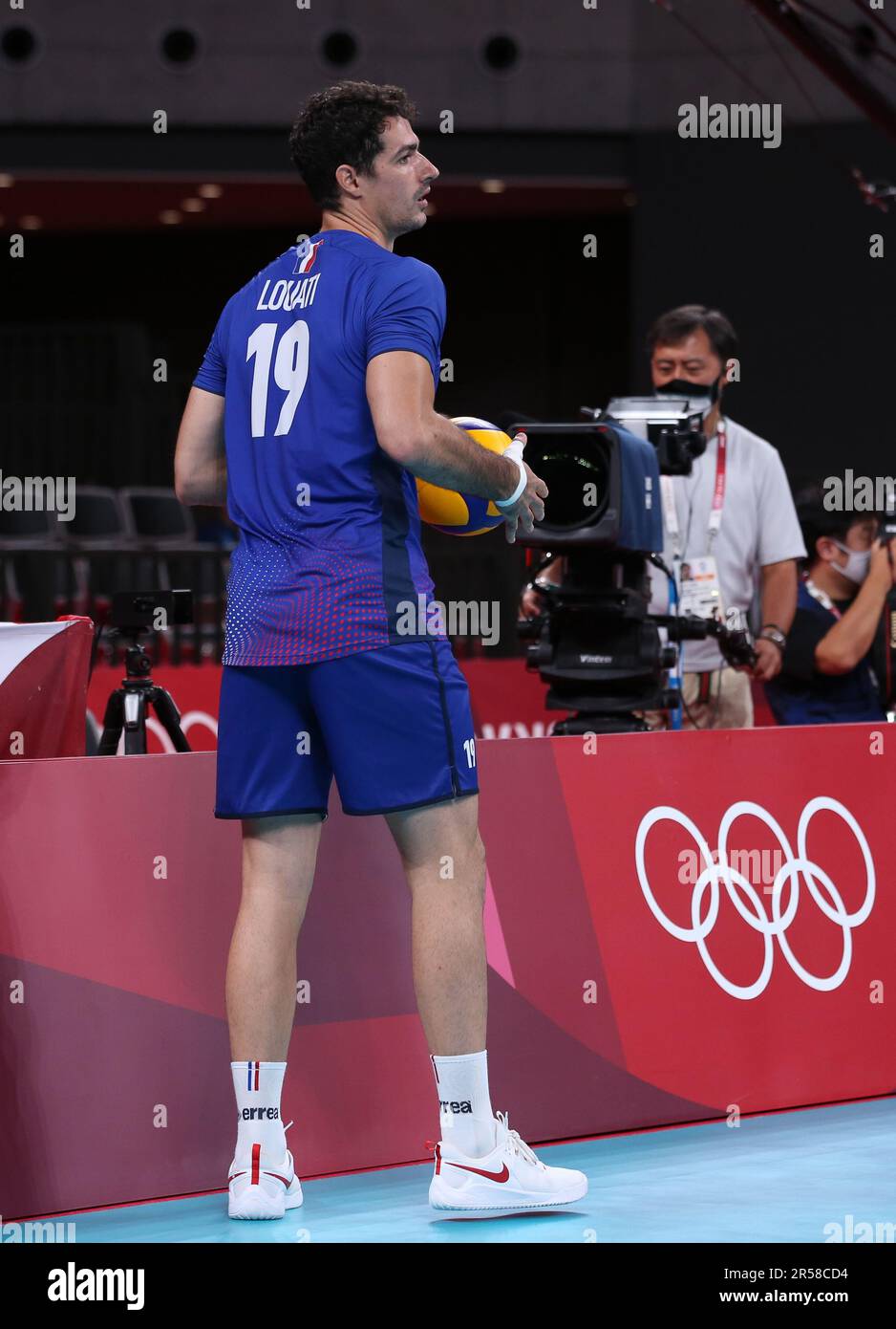 AUG 7, 2021 - Tokyo, Japan: Yacine LOUATI #19 of Team France in the ...