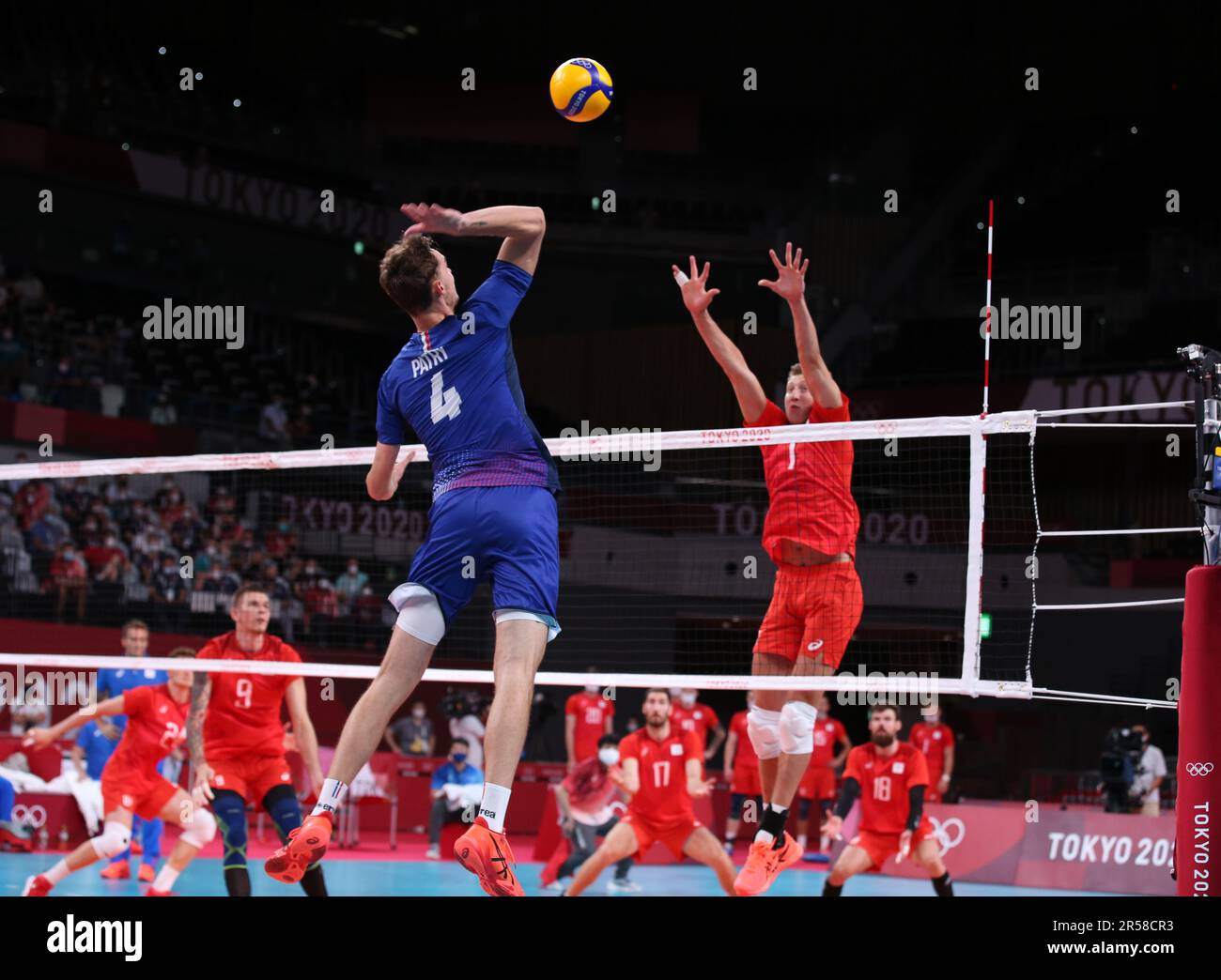 AUG 7, 2021 - Tokyo, Japan: Jean PATRY #4 of Team France in the ...