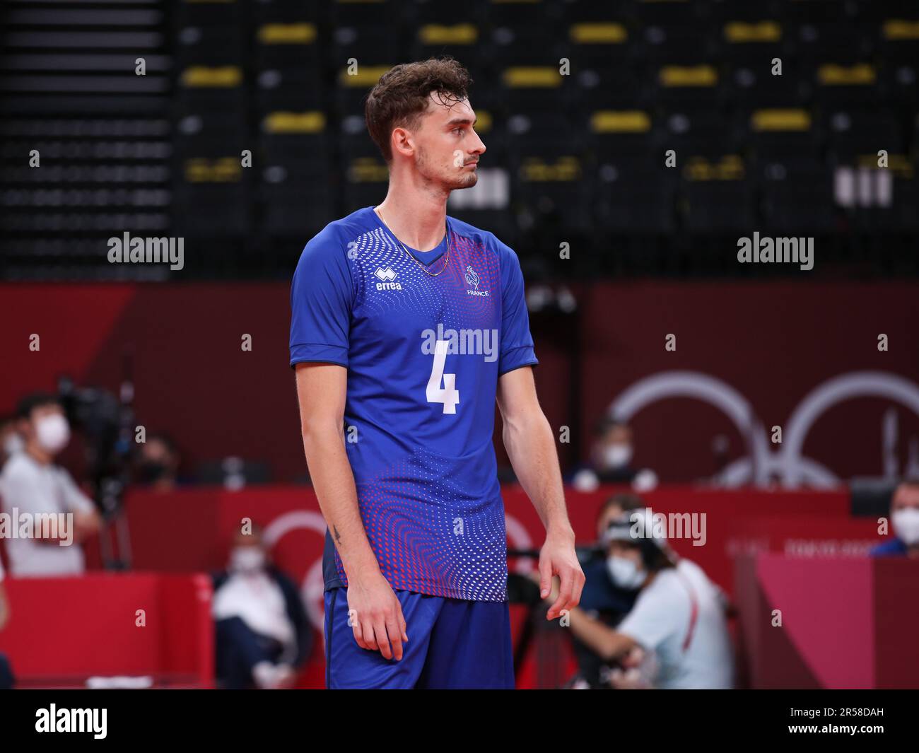 AUG 7, 2021 - Tokyo, Japan: Jean PATRY #4 of Team France in the ...