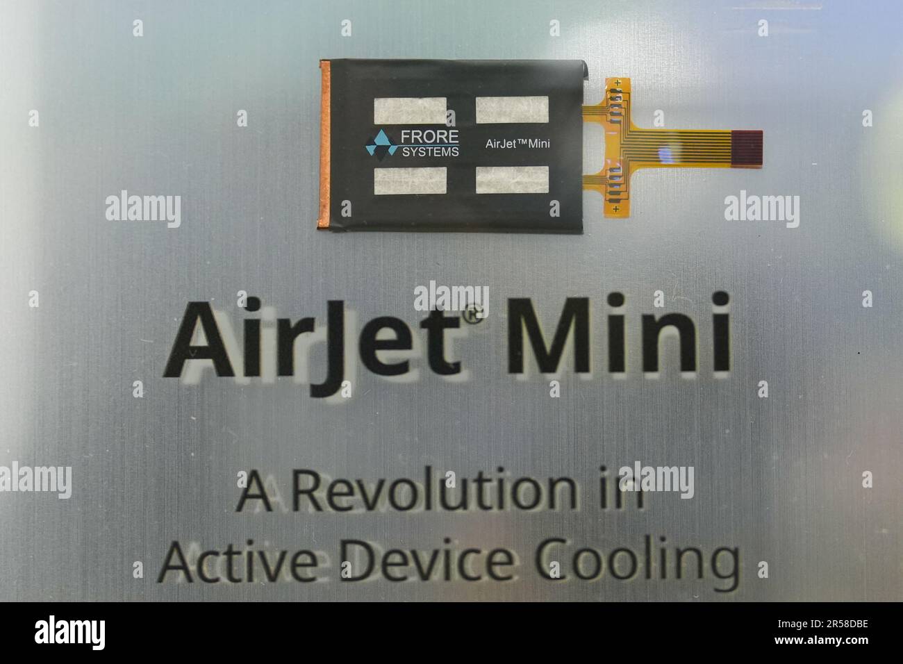Taipei, Taiwan. 01st June, 2023. Airjet Mini by Frore Systems, the ...