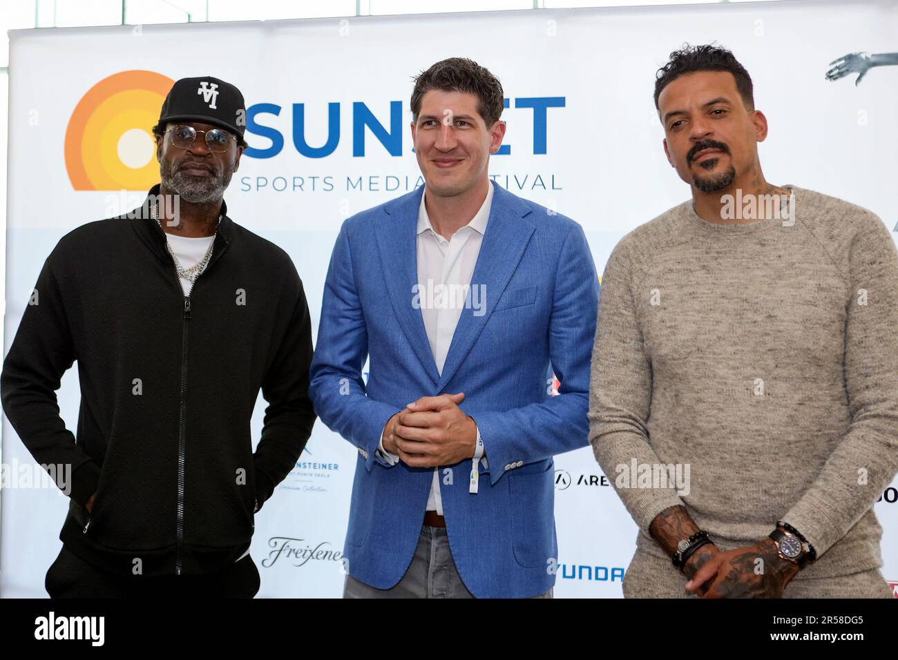 Zadar, Croatia. 01st June, 2023. Matt Barnes and Stephen Jackson, hosts ...