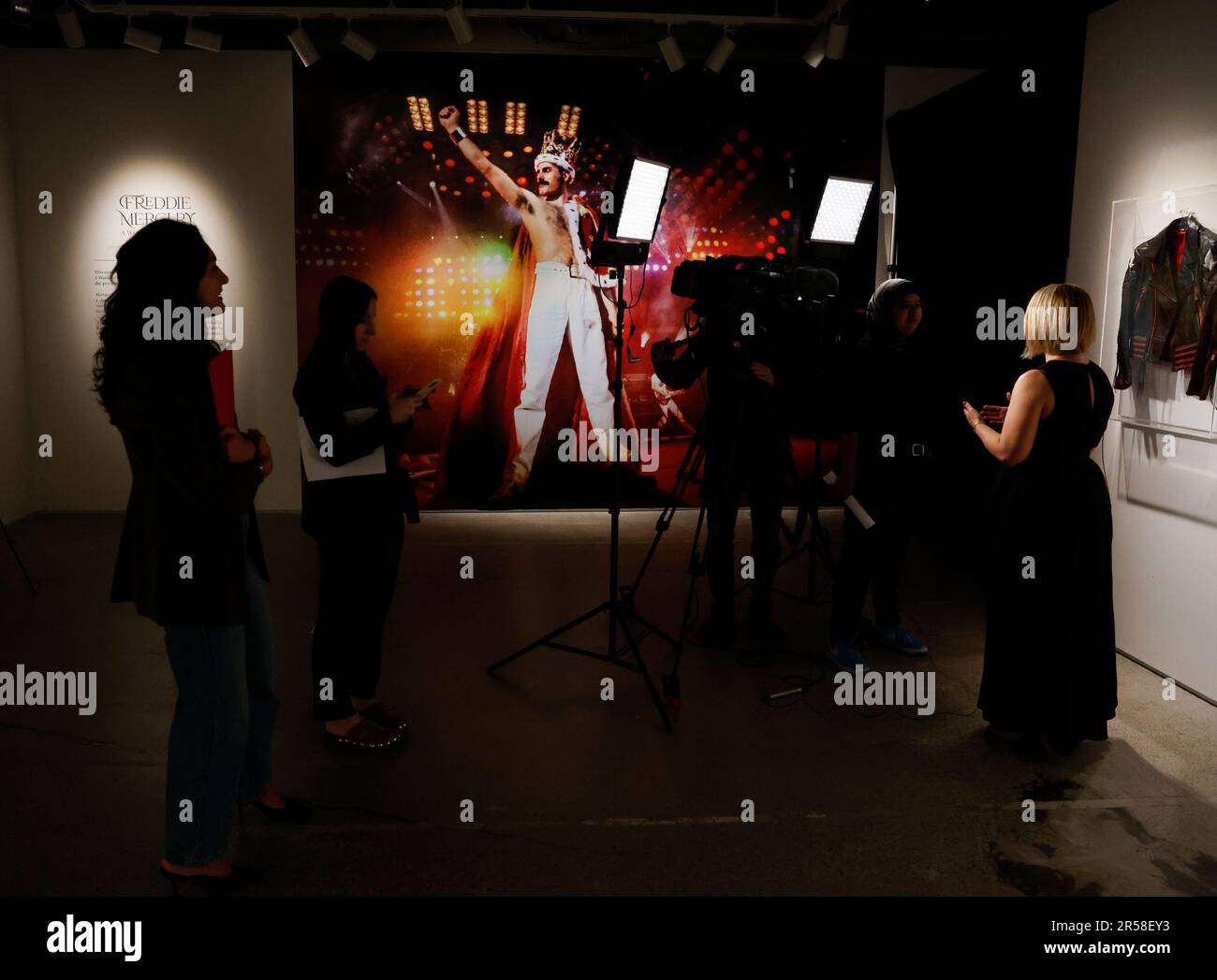 Freddie mercury evening sale sothebys hi-res stock photography and ...
