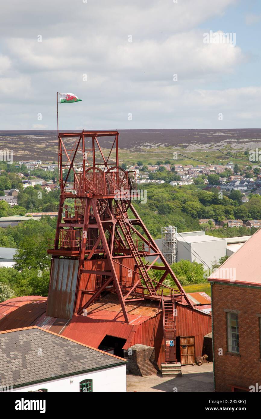The big pit and world heritage site, former South Wales coal mine now a ...