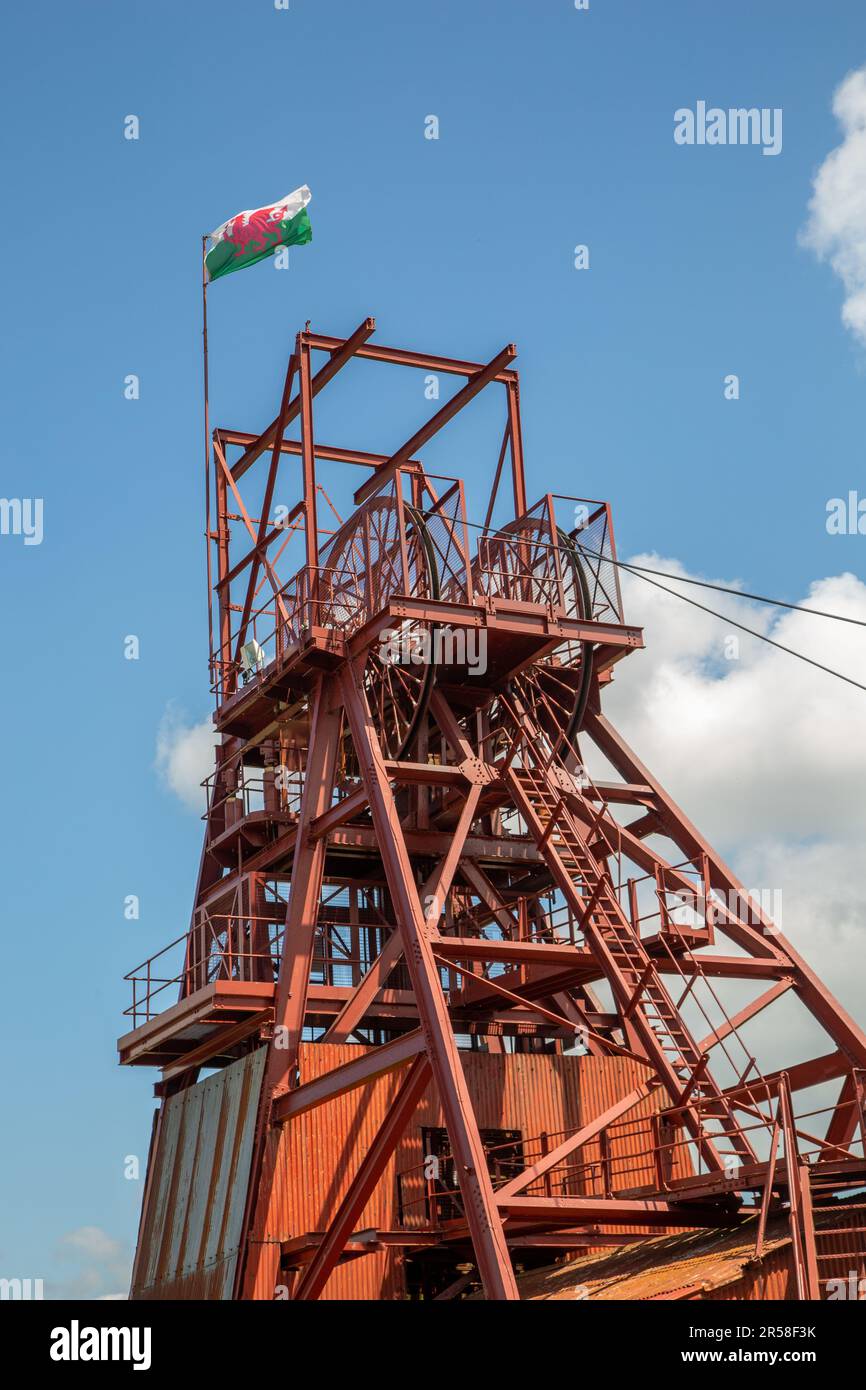 The big pit and world heritage site, former South Wales coal mine now a ...