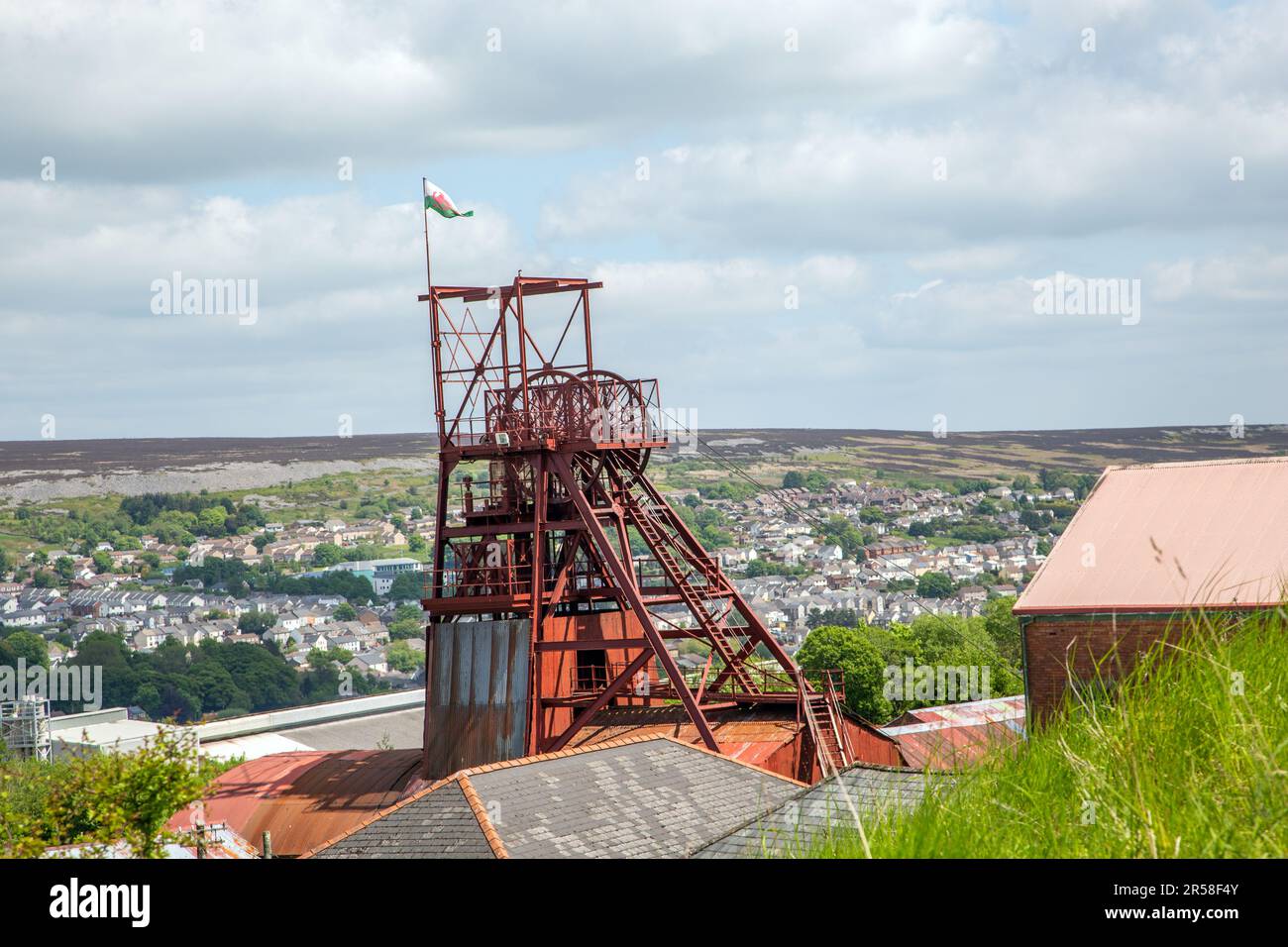 The big pit and world heritage site, former South Wales coal mine now a ...