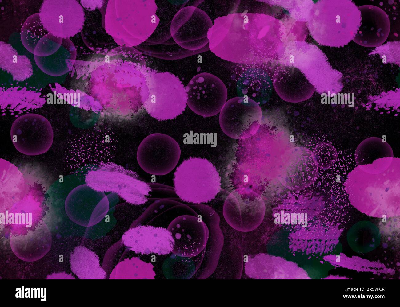 Abstract watercolor seamless paint spots pattern for wrapping paper and ...