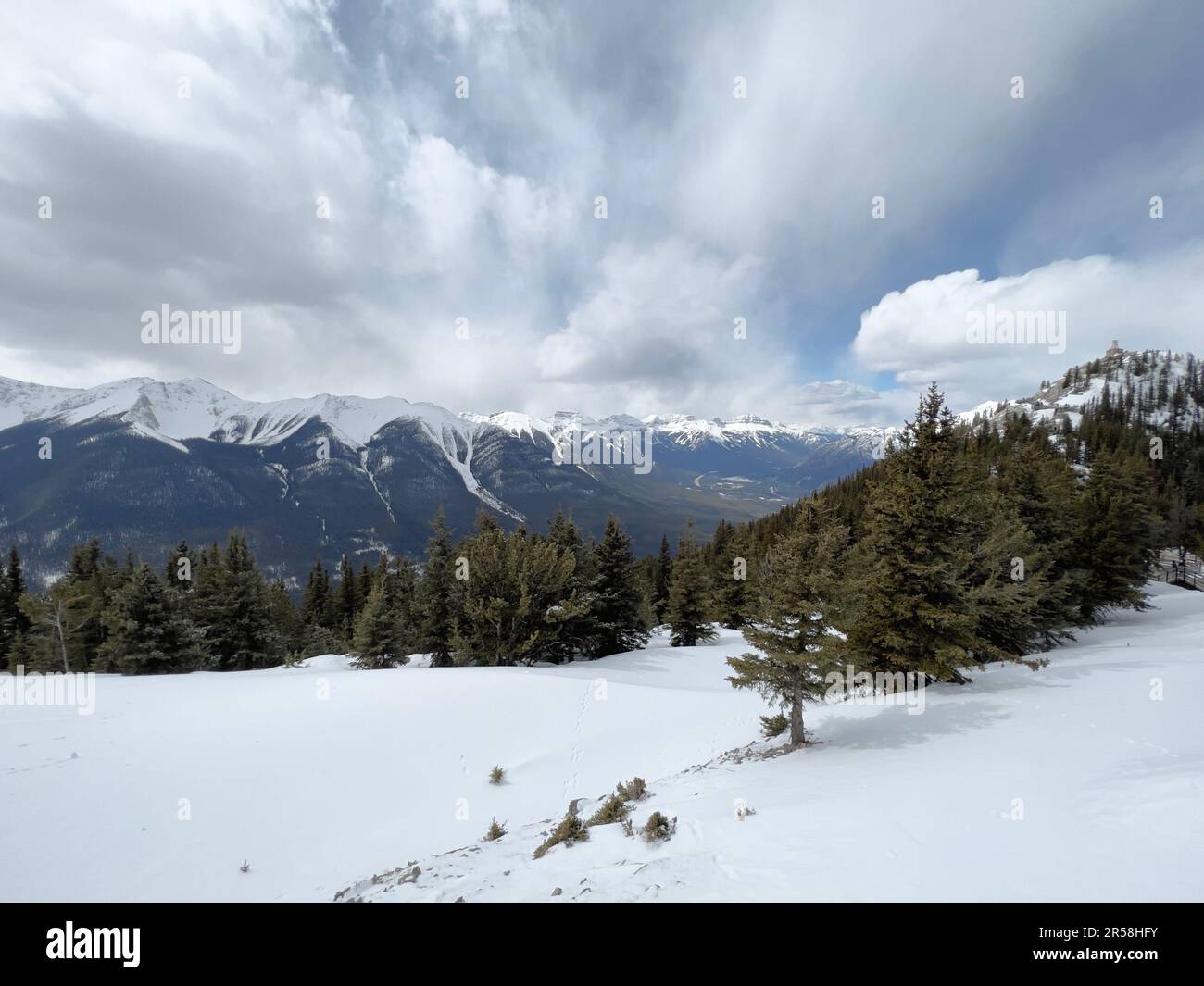Mountain landscapes, Banff National Park, Alberta, Canada Stock Photo ...