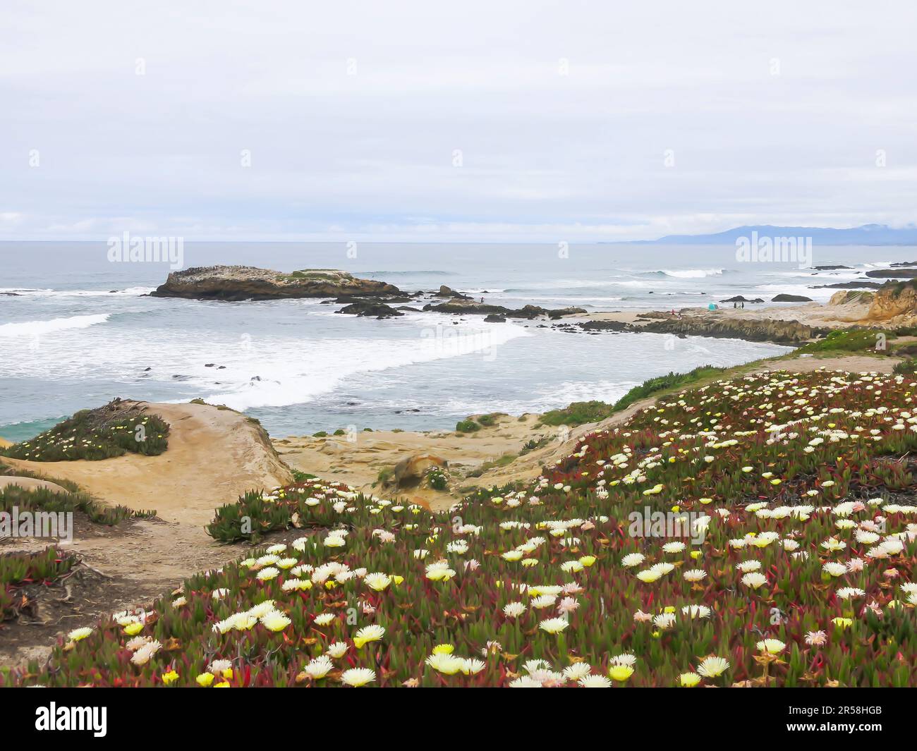 Coastal scene ocean view hi-res stock photography and images - Alamy