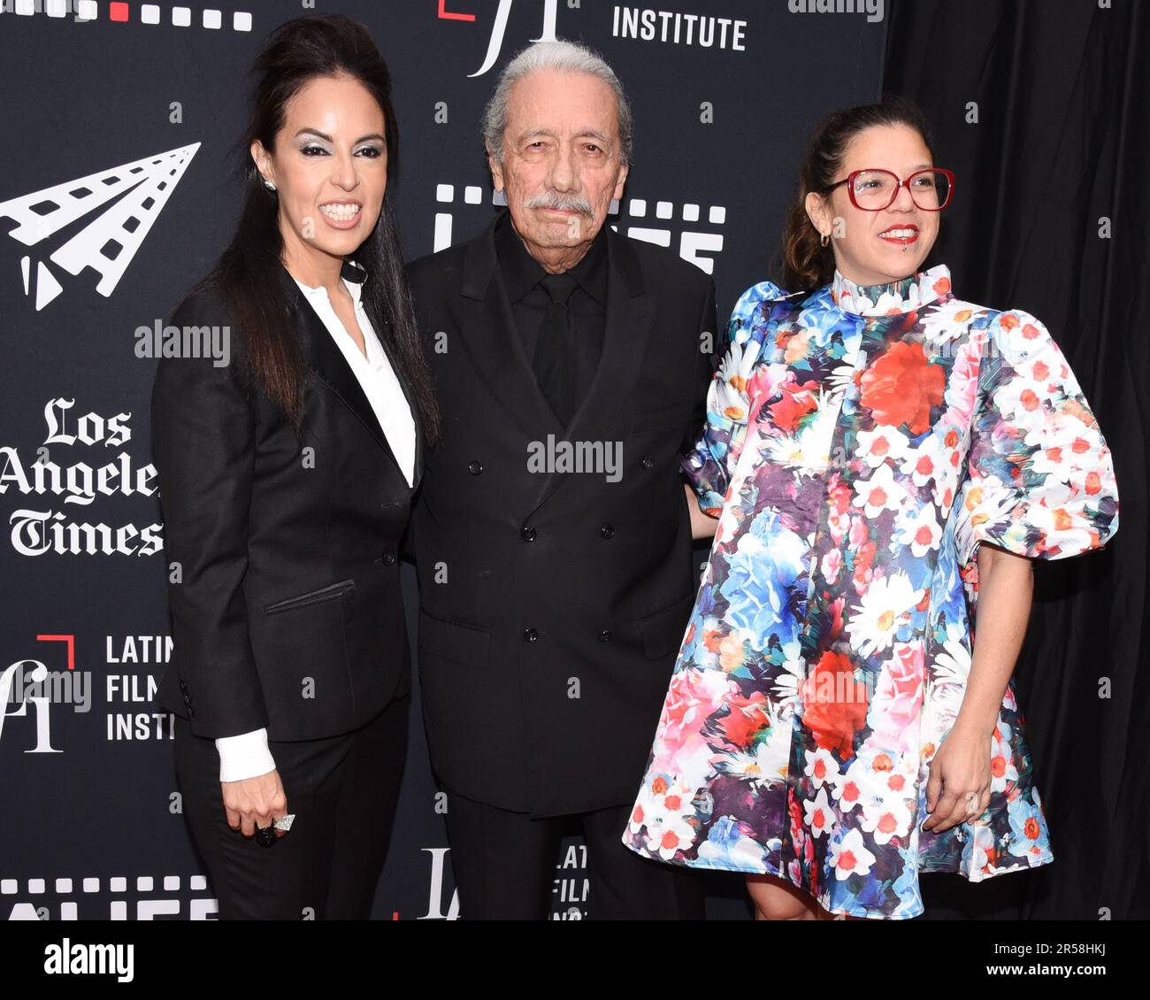 31 May 2023 - Hollywood, California - (L-R) Erika Sabel Flores, Edward ...
