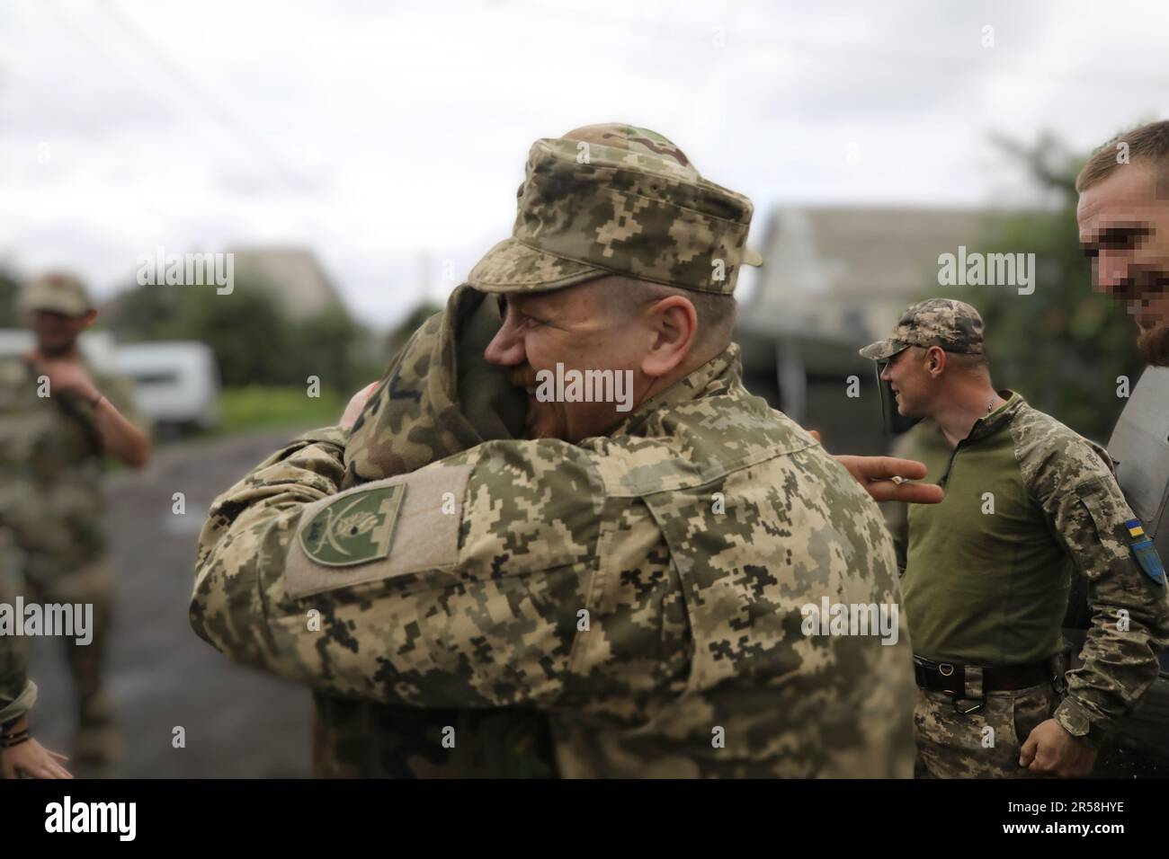 UKRAINE - JUNE 01, 2023 - Soldiers of the Dyke Pole separate Special ...
