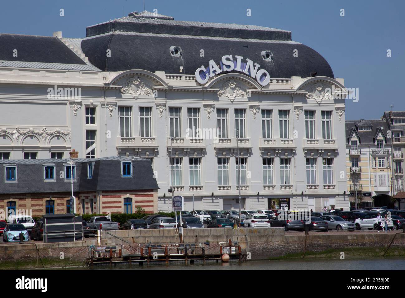 The Belle Epoque exterior of the Casino Barrière Trouville-sur-Mer ...