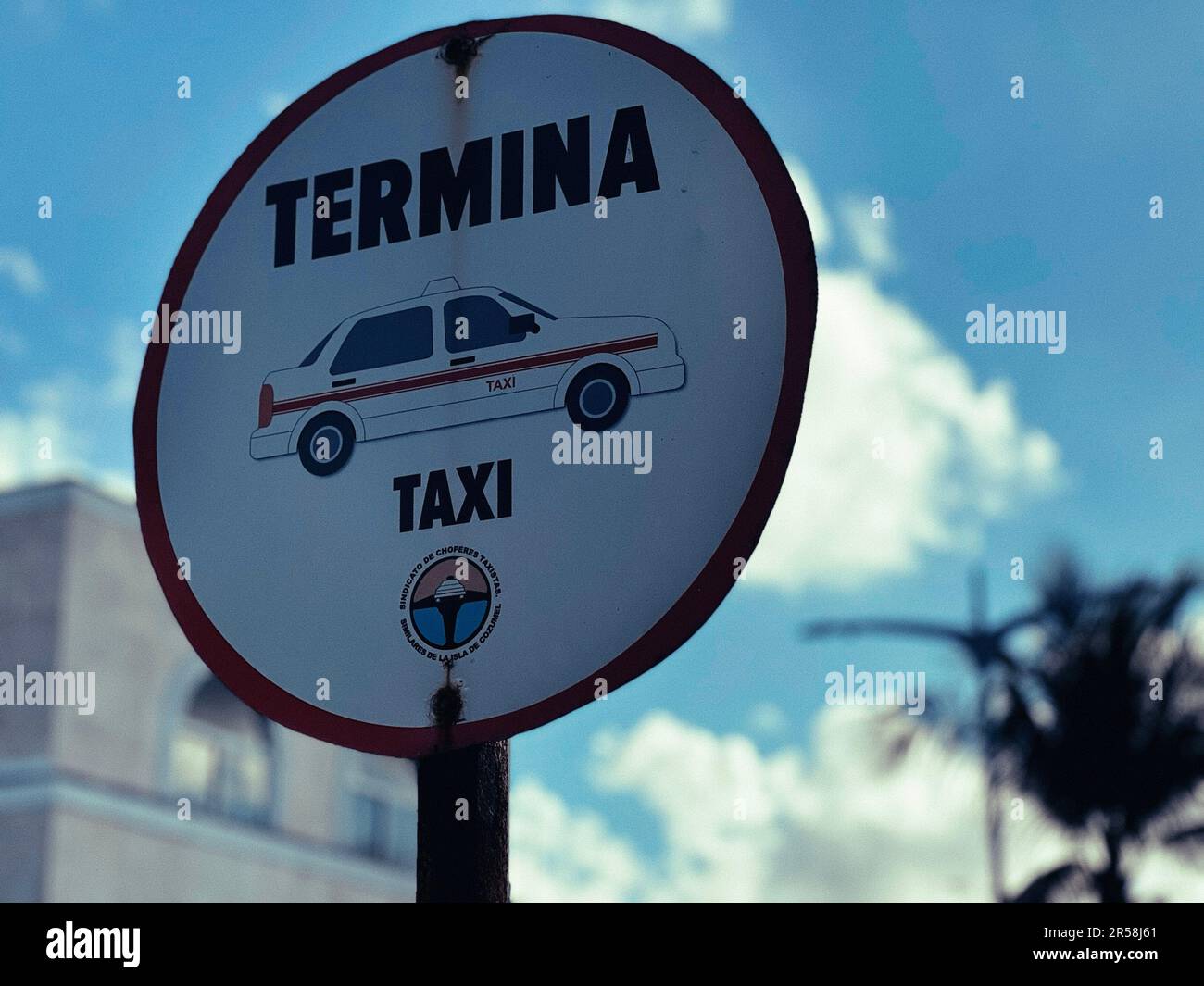 Mexico road signs hi-res stock photography and images - Alamy